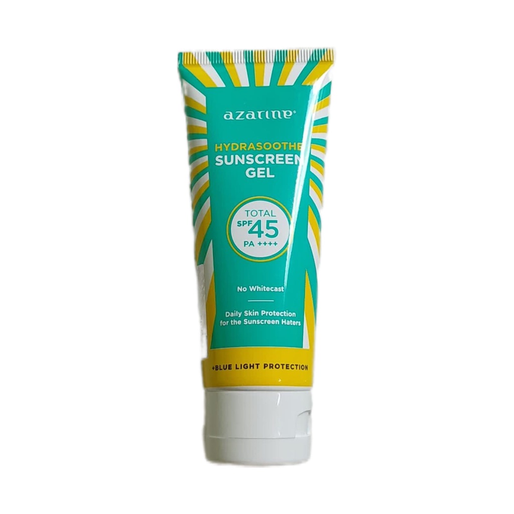 Jual Original-Azarine Hydrasoothe Sunscreen Gel SPF 45 PA ++++ 50ml ...