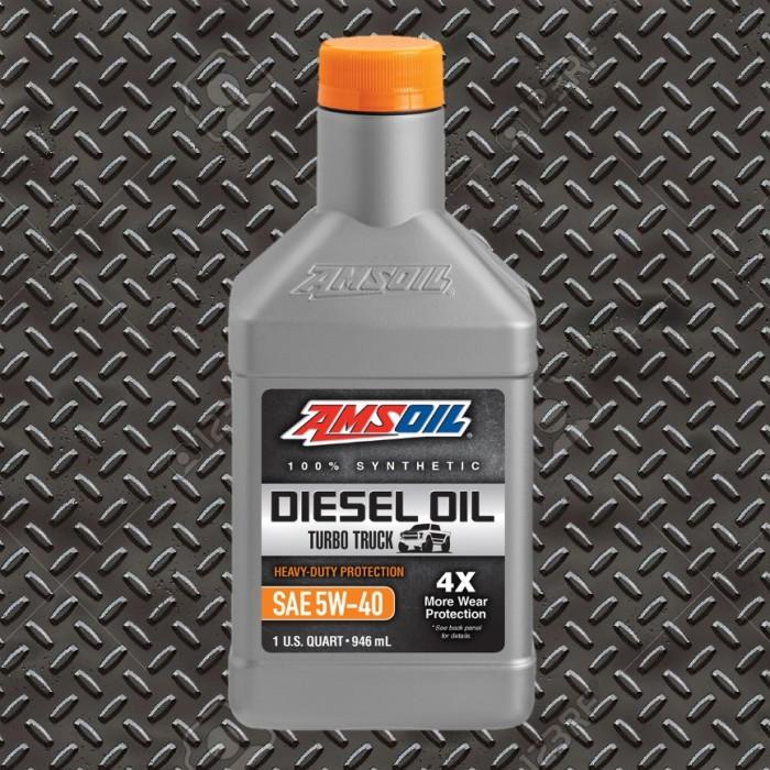 Jual Oli / Amsoil Turbo Truck Synthetic Diesel Oil 5W-40 Ado | Shopee ...