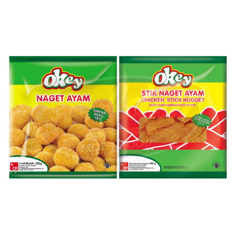 Jual OKEY Nugget Ayam Coin / Stik 500gr | Shopee Indonesia