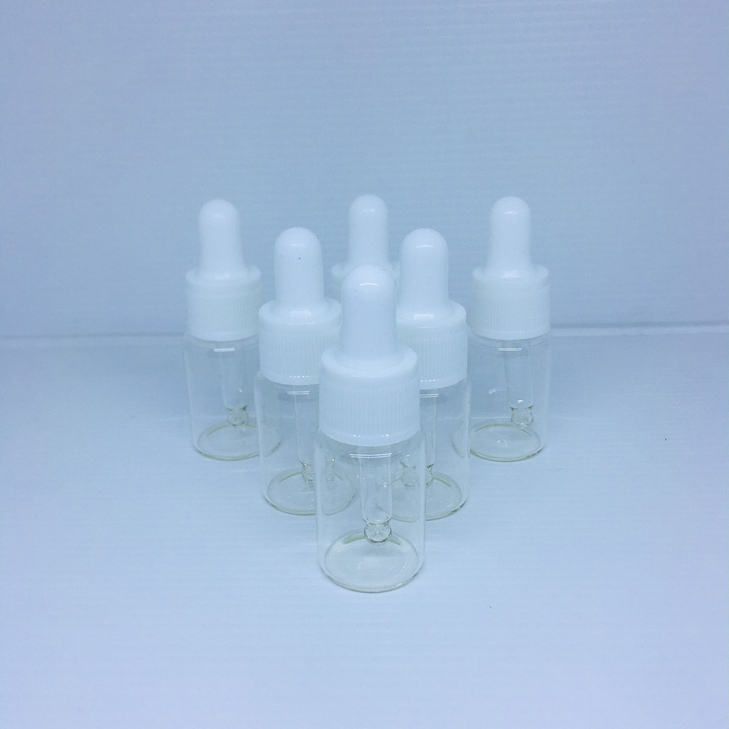 Jual Botol Kaca Pipet 10ml Bening Putih Non Segel | Shopee Indonesia