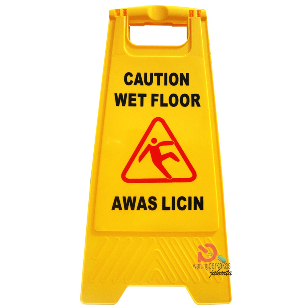 Jual Nankai Papan Peringatan Lantai Basah - Caution Wet Floor | Shopee ...