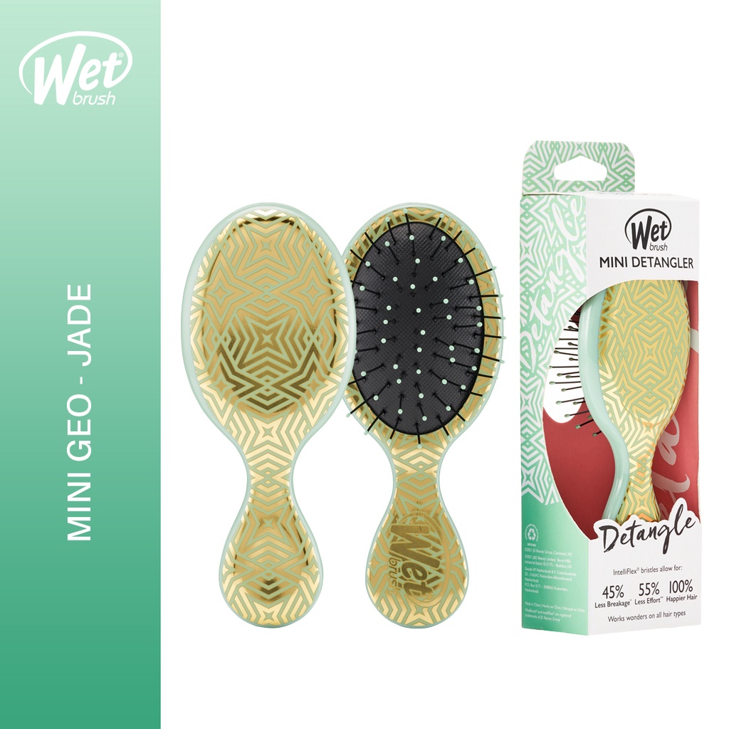 Jual The Wet Brush Mini Geo Jade | Shopee Indonesia