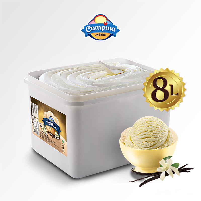 Harga Campina Ice Cream Vanilla 8000 ml hari ini Rabu, 22 Mar 2023 21. ...
