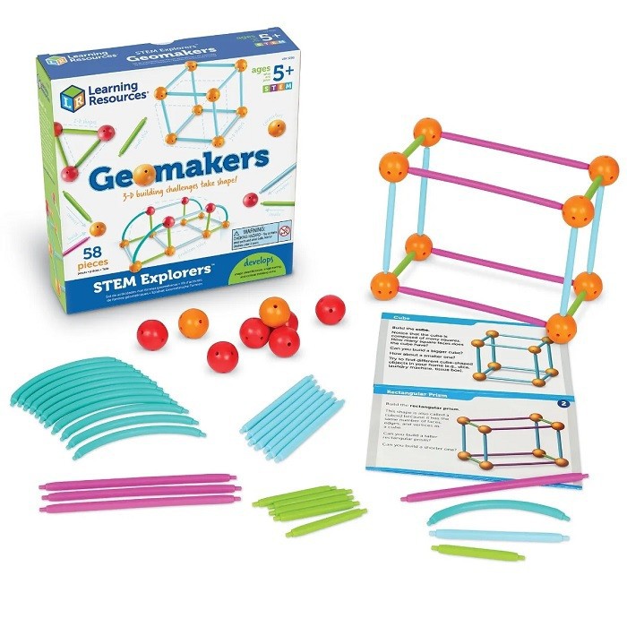 Jual Learning Resources STEM Explorers Geomakers Geometry Building ...