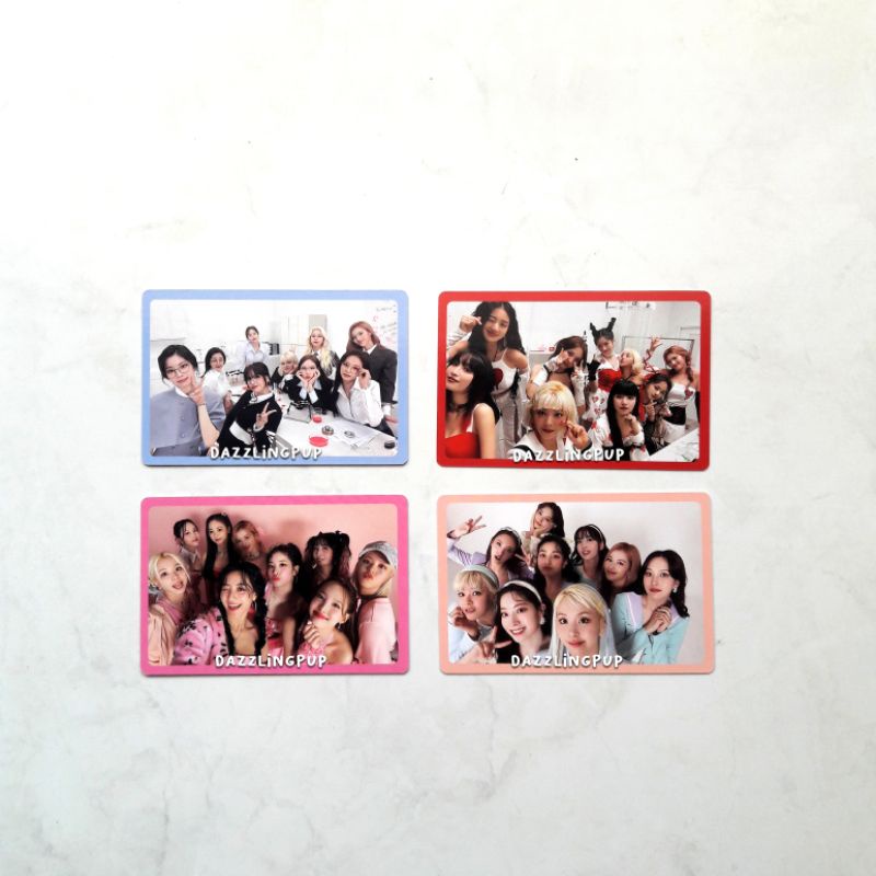 Jual TWICE Group Grup Formula of Love FOL Pre-order Benefit POB Photocard / PC | Shopee Indonesia