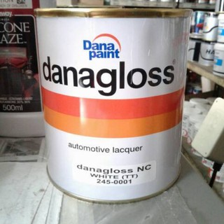 Jual cat danagloss putih dan hitam 1kg | Shopee Indonesia
