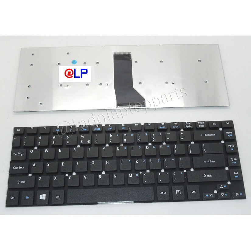 Jual Keyboard Acer 4755 E1-432 E1-432G E1-432P E1-470 E1-470G Black ...