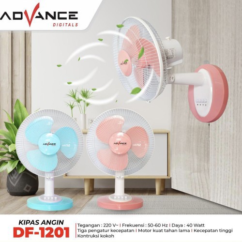 Jual Kipas Angin DF1201 - 12 inch ( Kipas Angin Duduk dan Dinding ...