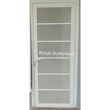 Jual Pintu Kasa Nyamuk Alumunium/Pintu Rumah/Pintu Murah | Shopee Indonesia