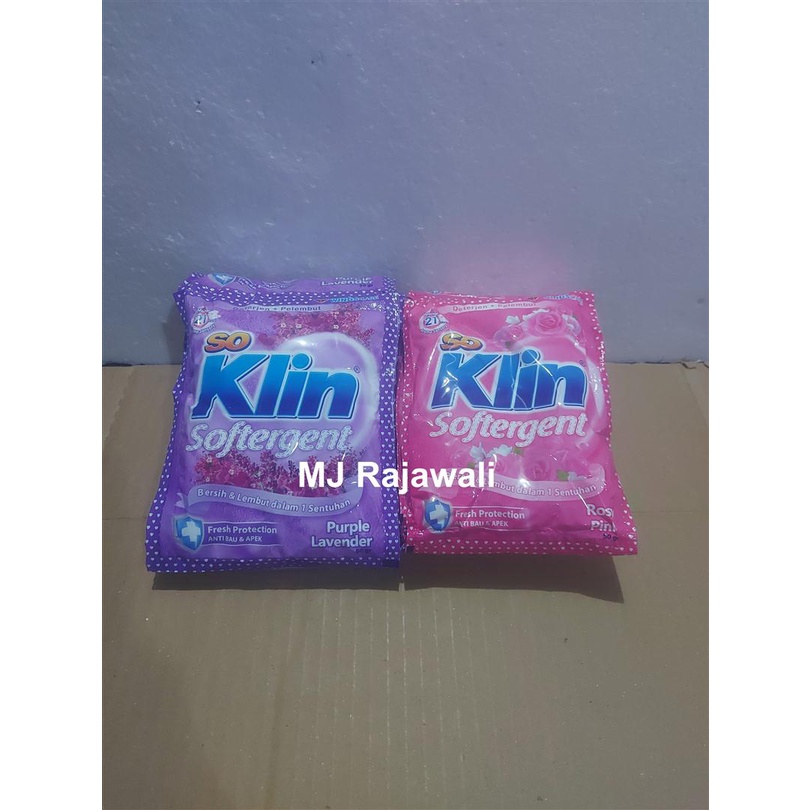 Jual So Klin Softergent Detergent Bubuk 53 gram - Renceng | Shopee ...