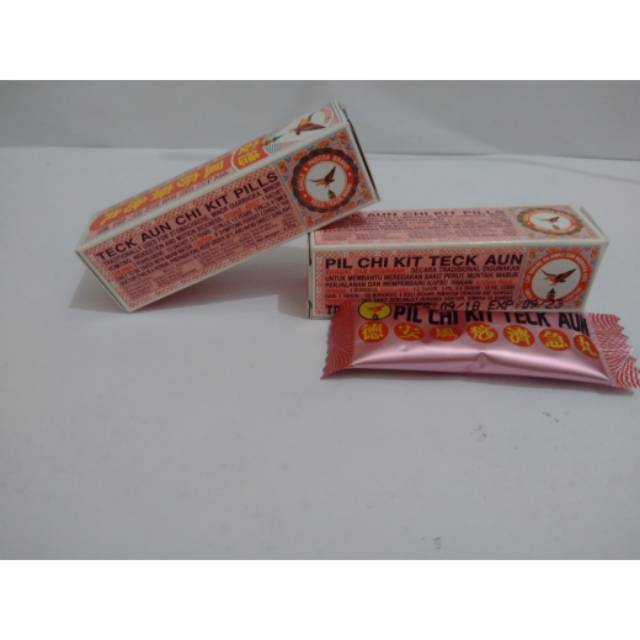 Jual Pil Chi Kit Teck Aun @1pack (12pcs) | Shopee Indonesia