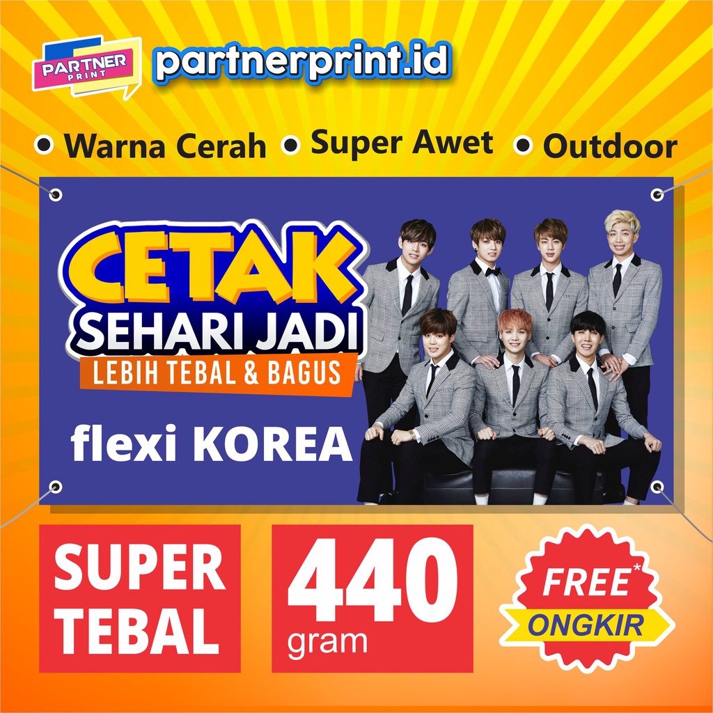 Jual Cetak Spanduk Banner MMT Tebal Flexi Korea China 440 gr Murah ... Jual Cetak Spanduk Banner MMT Tebal Flexi Korea China 440 gr Murah ...