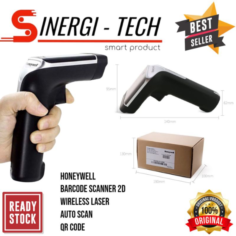Jual HONEYWELL BARCODE SCANNER 2D QR CODE WIRELESS OH4502 CCD(BISA SCAN ...