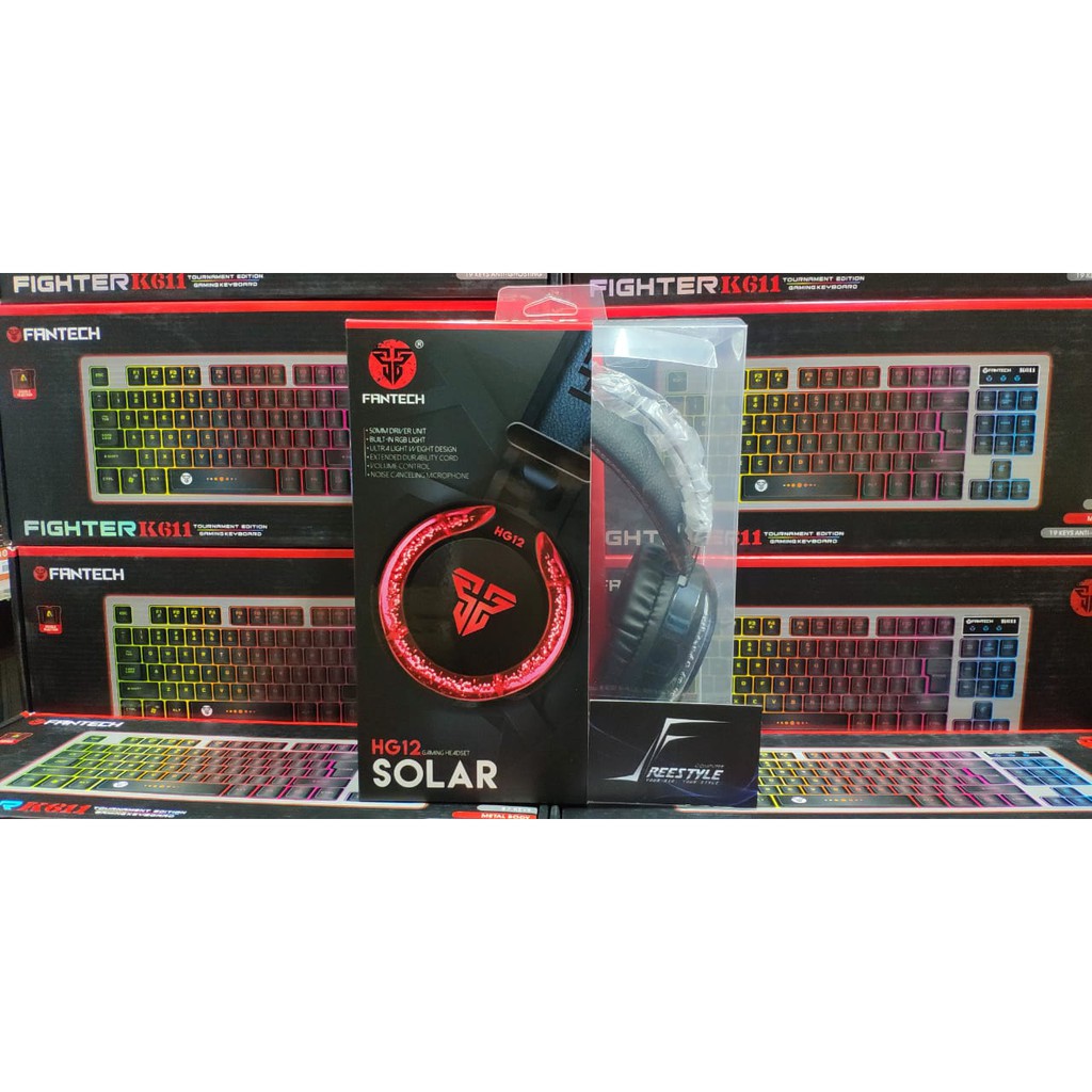 Jual Fantech HG-12 Headset Solar Garansi Resmi 1 Tahun | Shopee Indonesia