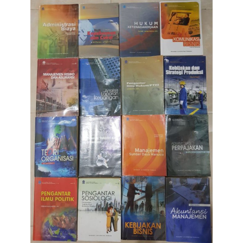 Jual Buku Modul UT (Universitas Terbuka) Administrasi Bisnis - used ...