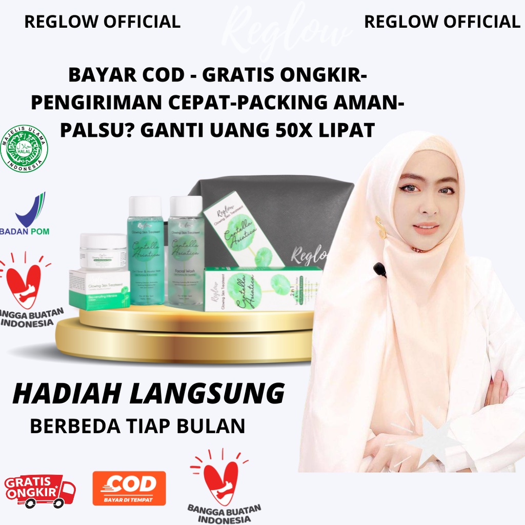 Jual Reglow Series Glowing Skin Treatment Perawatan Kecantikan Dan ...