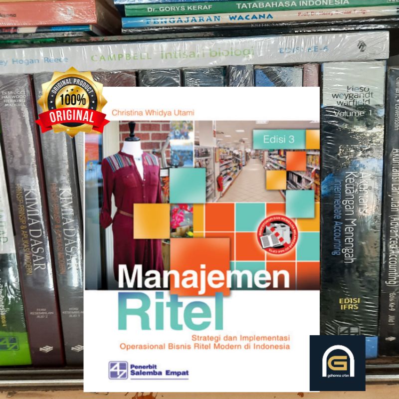 Jual Buku Original : Manajemen Ritel Strategi dan Implementasi ...