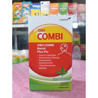 Jual OBH Combi batuk plus flu syr 60ml/100ml | Shopee Indonesia