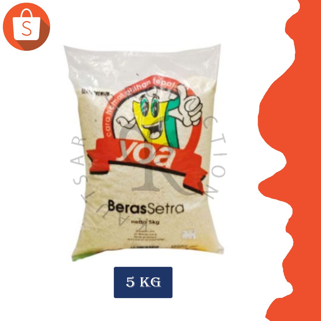 Jual Beras Setra Yoa 5kg | Shopee Indonesia