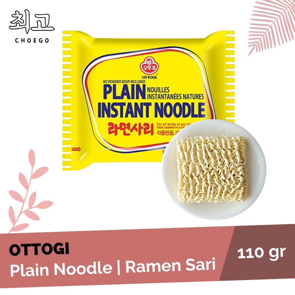 Jual MIE RAMEN SARI Ottogi Plain Instant Noodle RAMEN / RAMYUN / RAMYEON KOREA | Shopee Indonesia