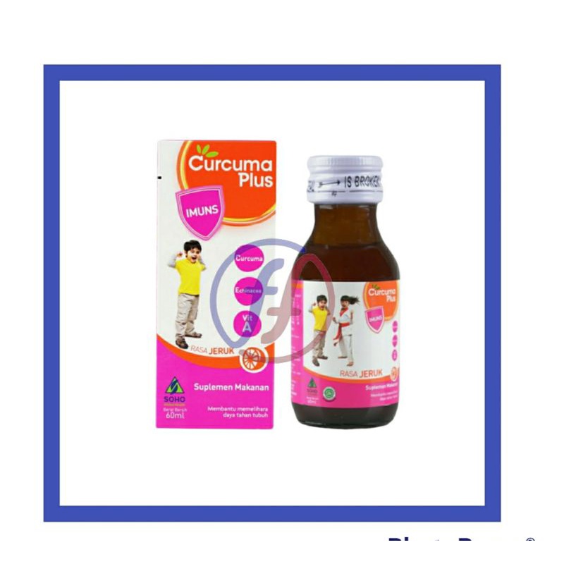 Jual CURCUMA PLUS IMUN RASA JERUK SIRUP 60 ML | Shopee Indonesia