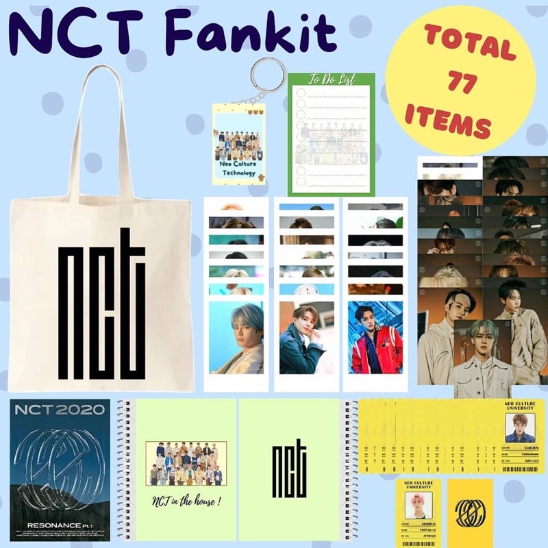 Jual FANKIT NCT GIFT BOX NCTZEN JUNGWOO HAMPERS LUCAS JAEMIN JISUNG ...