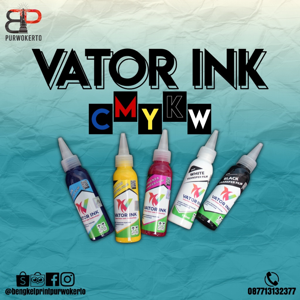 Jual Tinta Sablon Kaos Khusus DTF Vator Ink 100ml | Shopee Indonesia Jual Tinta Sablon Kaos Khusus DTF Vator Ink 100ml | Shopee Indonesia