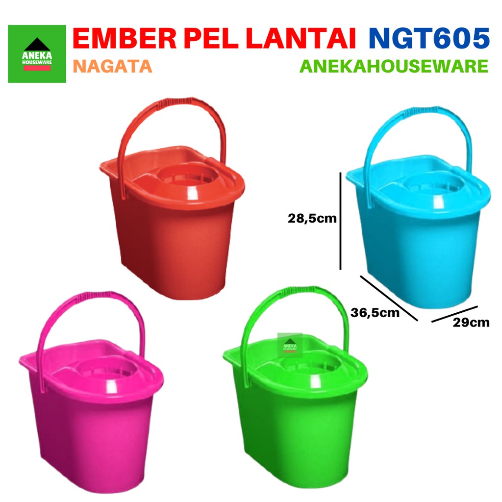Jual Ember Peras Mop Pel Lantai Italia NGT605 Nagata | Shopee Indonesia