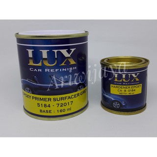 Jual Cat LUX EPOXY GREY / penta super gloss 200ml Indonesia|Shopee ...