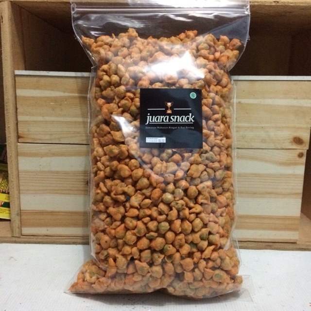 Juara Snack - Kacang Polong Tepung Pedas 1kg | Shopee Indonesia