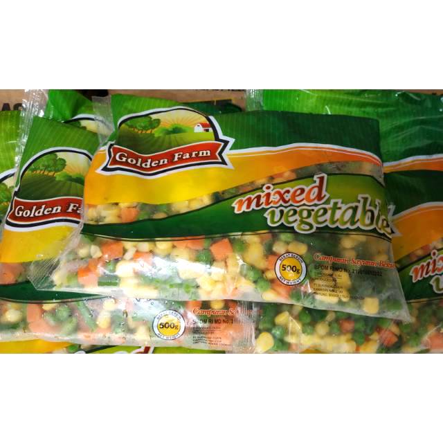 Jual Mixed Vegetable Golden Farm 500Gram Sayur Steak Sayur Wortel ...