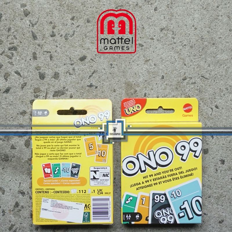 Jual UNO Card ONO 99 Ono99 Card Game Mattel Games Indonesia Shopee 