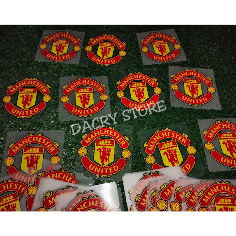 Jual logo bola MU emyuu murah langsung press saja [PRESS SENDIRI ...