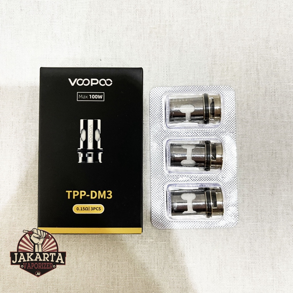 Jual [COIL] VOOPOO TPP DM3 0.15 OHM REPLACEMENT COIL | Shopee Indonesia