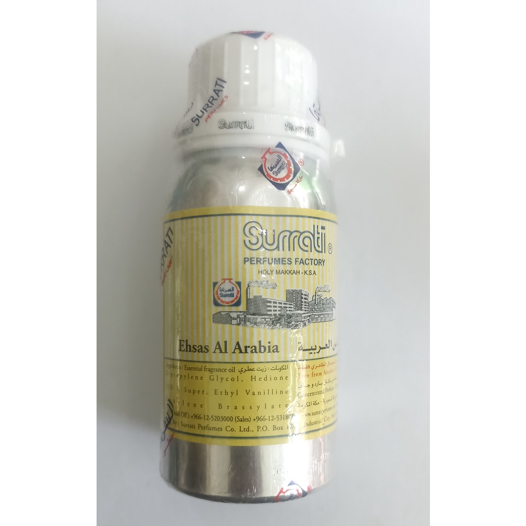 Jual PARFUM ARAB SURRATI EHSAS AL ARABIA ORIGINAL 100ML | Shopee Indonesia