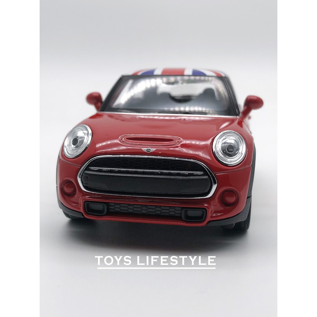 Jual Welly Diecast - New Mini Hatch UK Flag Skala 1:36 (Merah) | Shopee ...