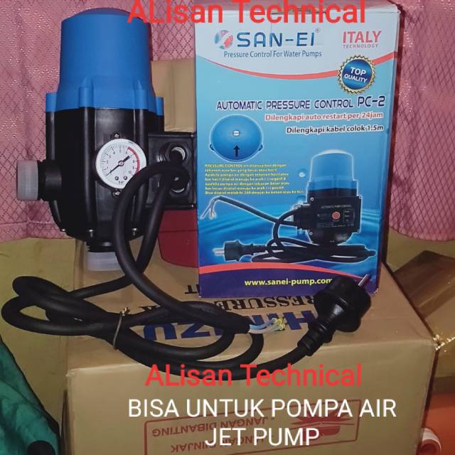 Jual Otomatis pompa air pressure control SANEI original | Shopee Indonesia
