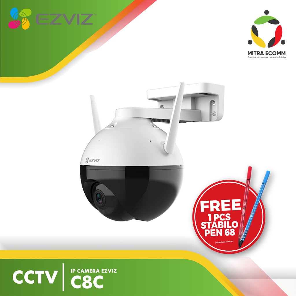 Jual Ezviz C8C-2MP PTZ Outdoor IP Camera (Pan&tilt) CCTV | Shopee Indonesia
