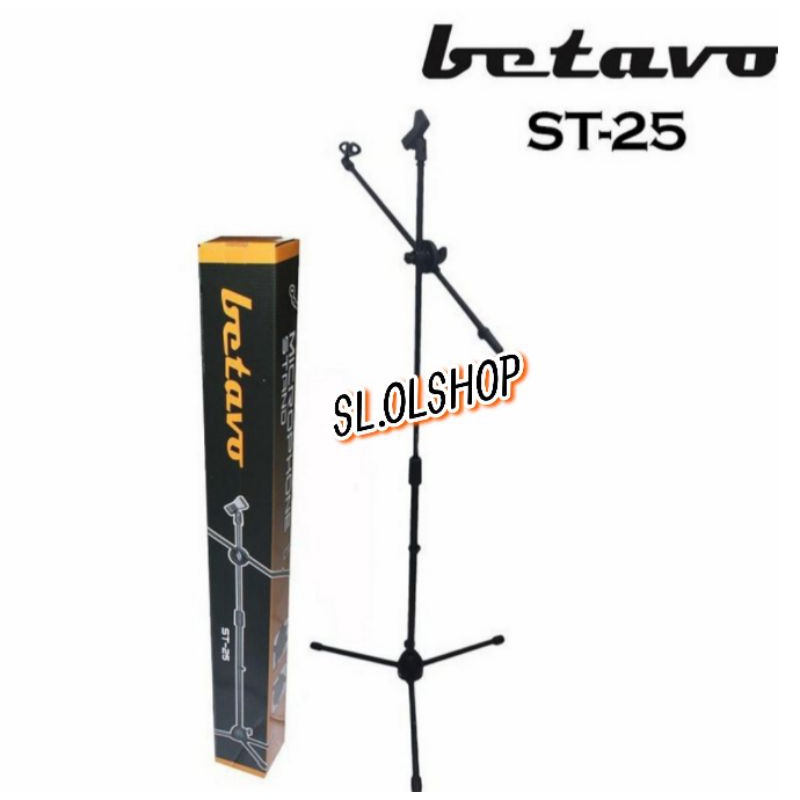 Jual Stand mic Lantai betavo st 25 standing Lantai betavo st 25 | Shopee Indonesia