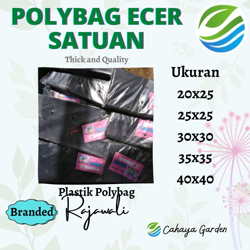 Jual Polybag Tanaman Merek Rajawali Ukuran 20x25 25x25 30x30 35x35 40x40 | Shopee Indonesia
