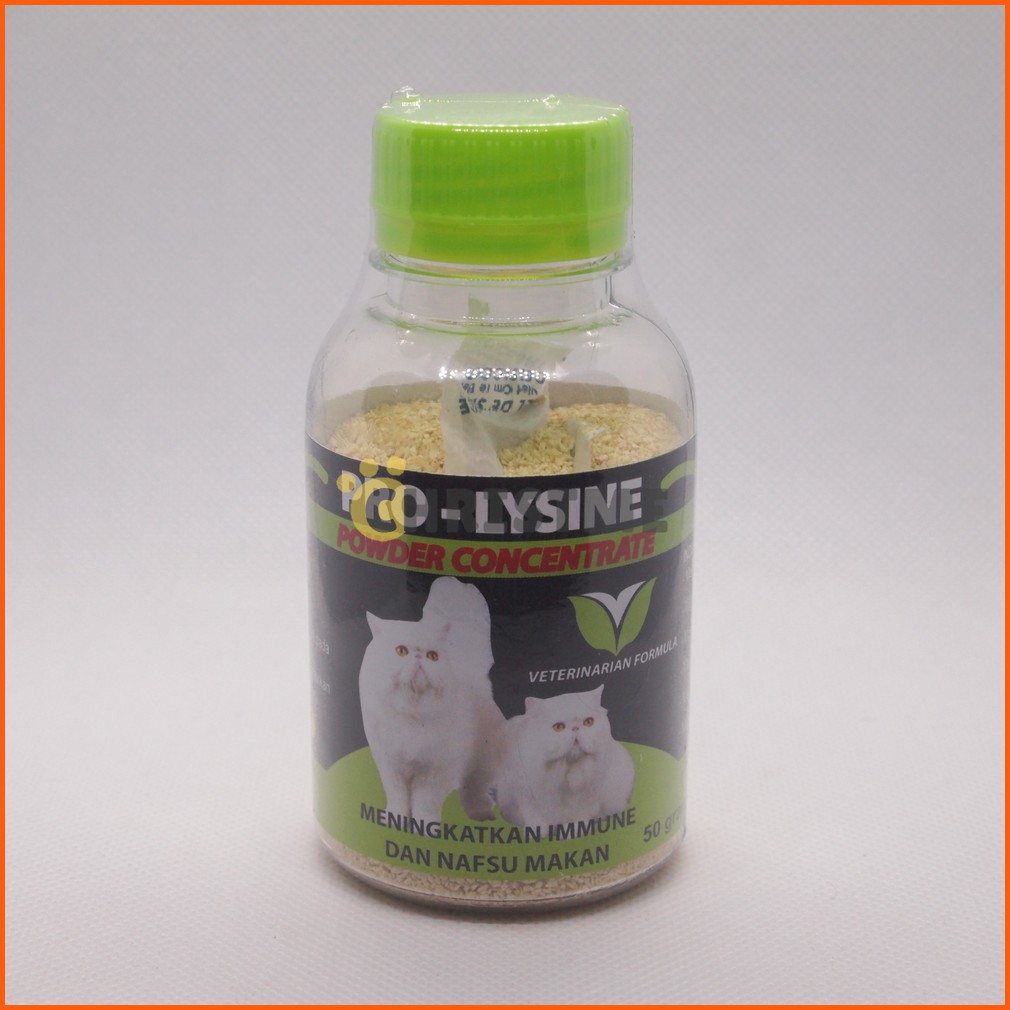 Pro-Lysine Cat / Kucing 50gram - Meningkatkan immune dan nafsu makan ...