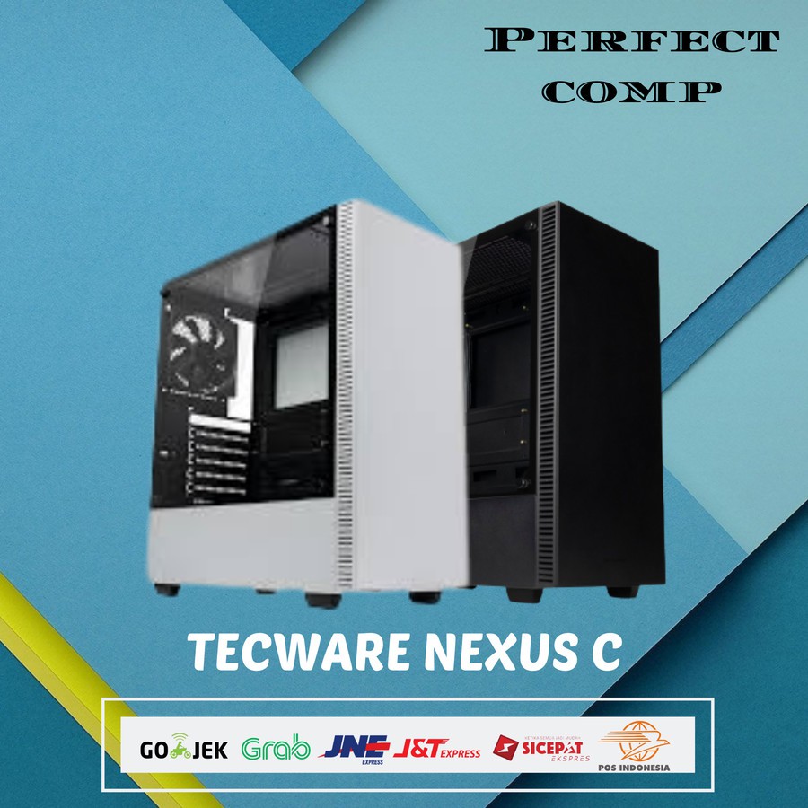 Jual Tecware Nexus C Tempered Glass Mid Tower ATX Case | Shopee Indonesia