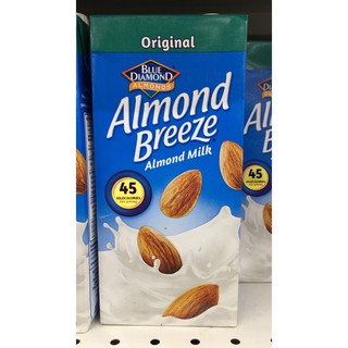 Susu Almond Blue Diamond Almond Breeze Almond MIlk Rasa Original 946ml ...