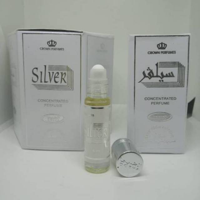 Jual parfum DOBHA 6ml aroma SILVER 100% non alkohol | Shopee Indonesia