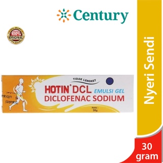 Jual HOTIN DCL EMULSI GEL 30GR/PEREDA NYERI/KESLEO/CREAM PEGAL-PEGAL ...