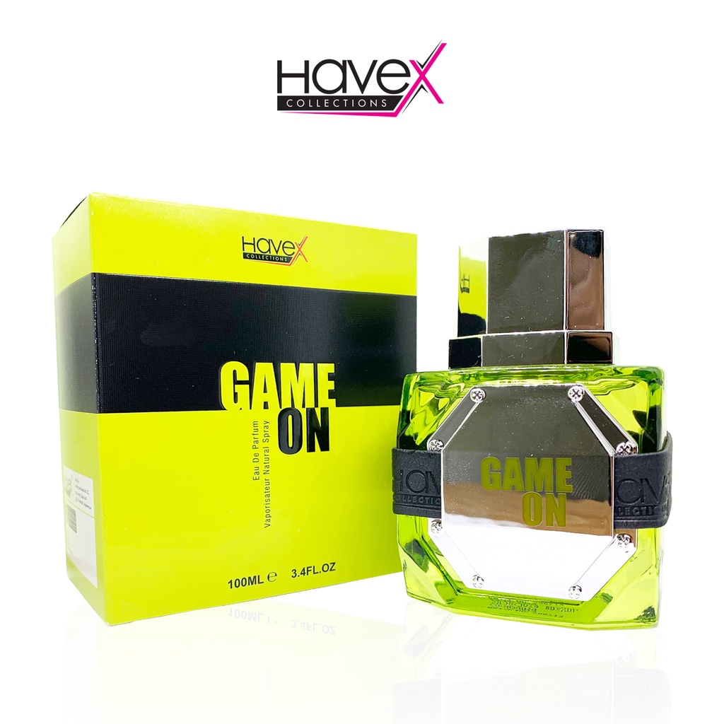 Jual Havex Collections Parfum Game On EDP 100 ML | Shopee Indonesia