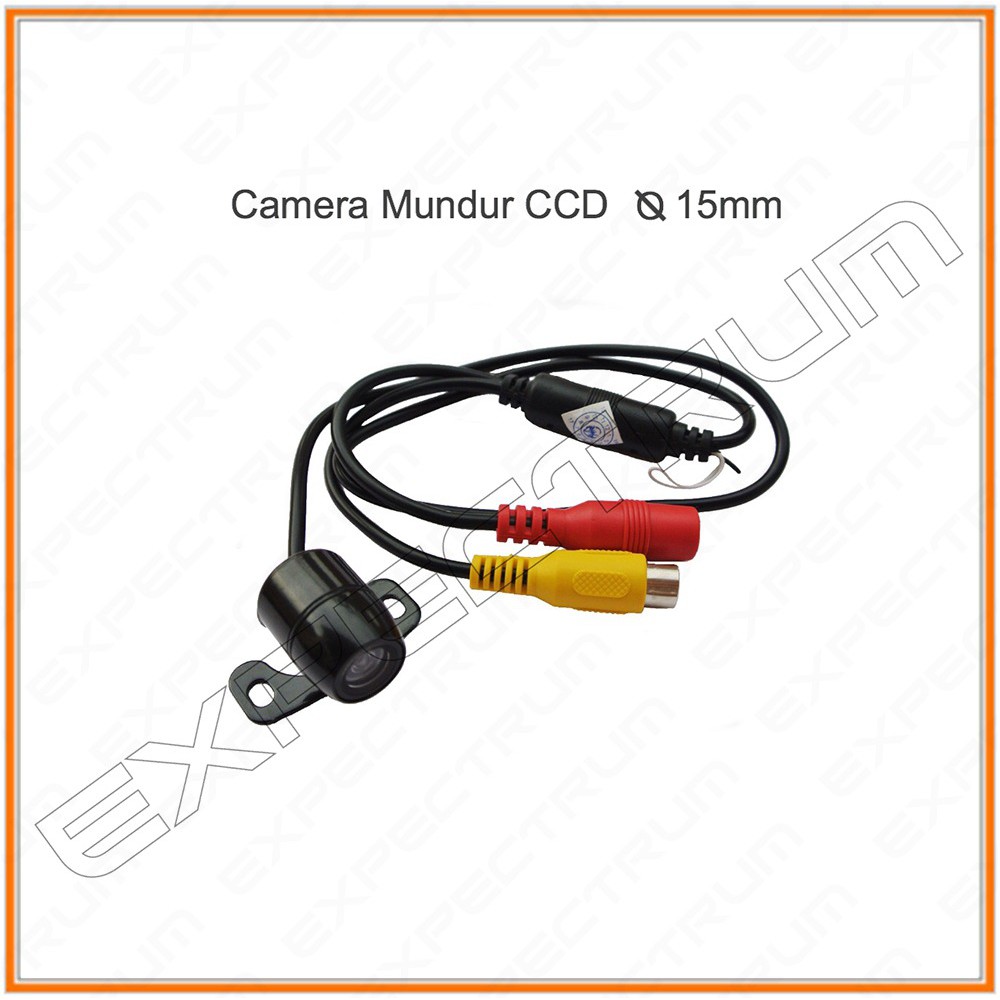 Jual PROMO Camera Mundur Mobil CCD Universal Dia 15mm | Shopee Indonesia