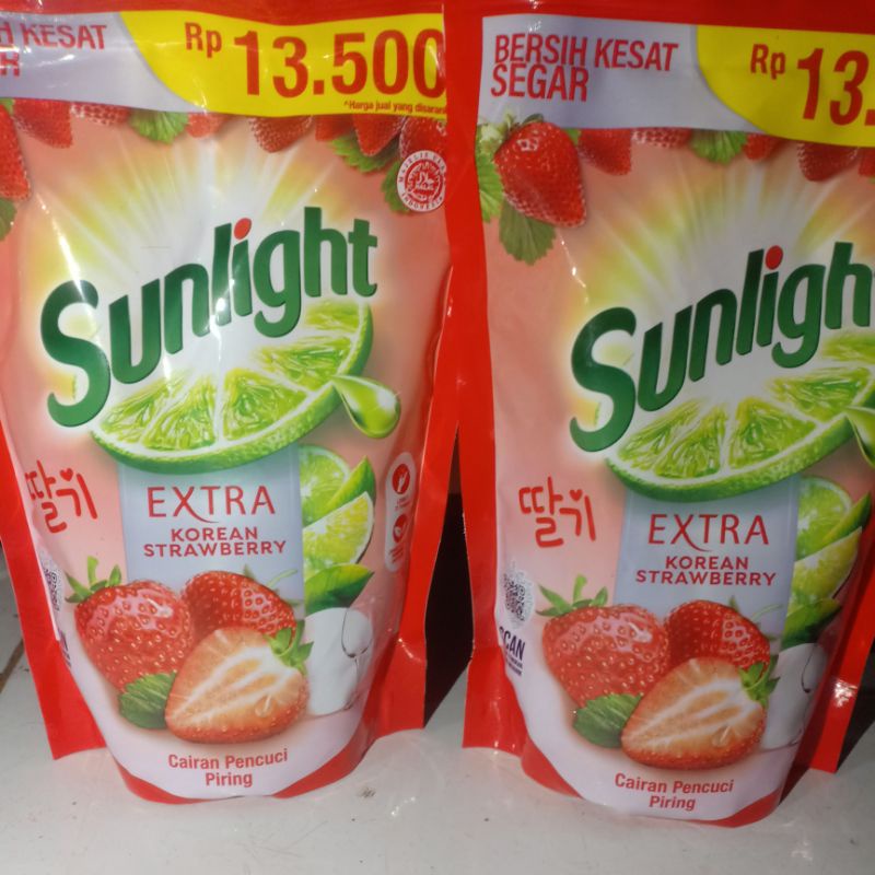 Jual Sunlight extra korean Strawberry 560ml | Shopee Indonesia