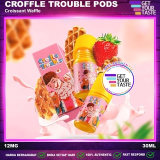Jual Liquid YB Croffle Trouble Pods Friendly 30ML Salt by Reza Arap x ...