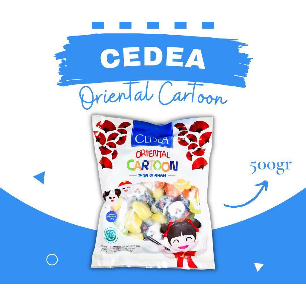 Jual ADDRIELLA - CEDEA ORIENTAL CARTOON 500gr | CEDEA/FROZENFOOD ...
